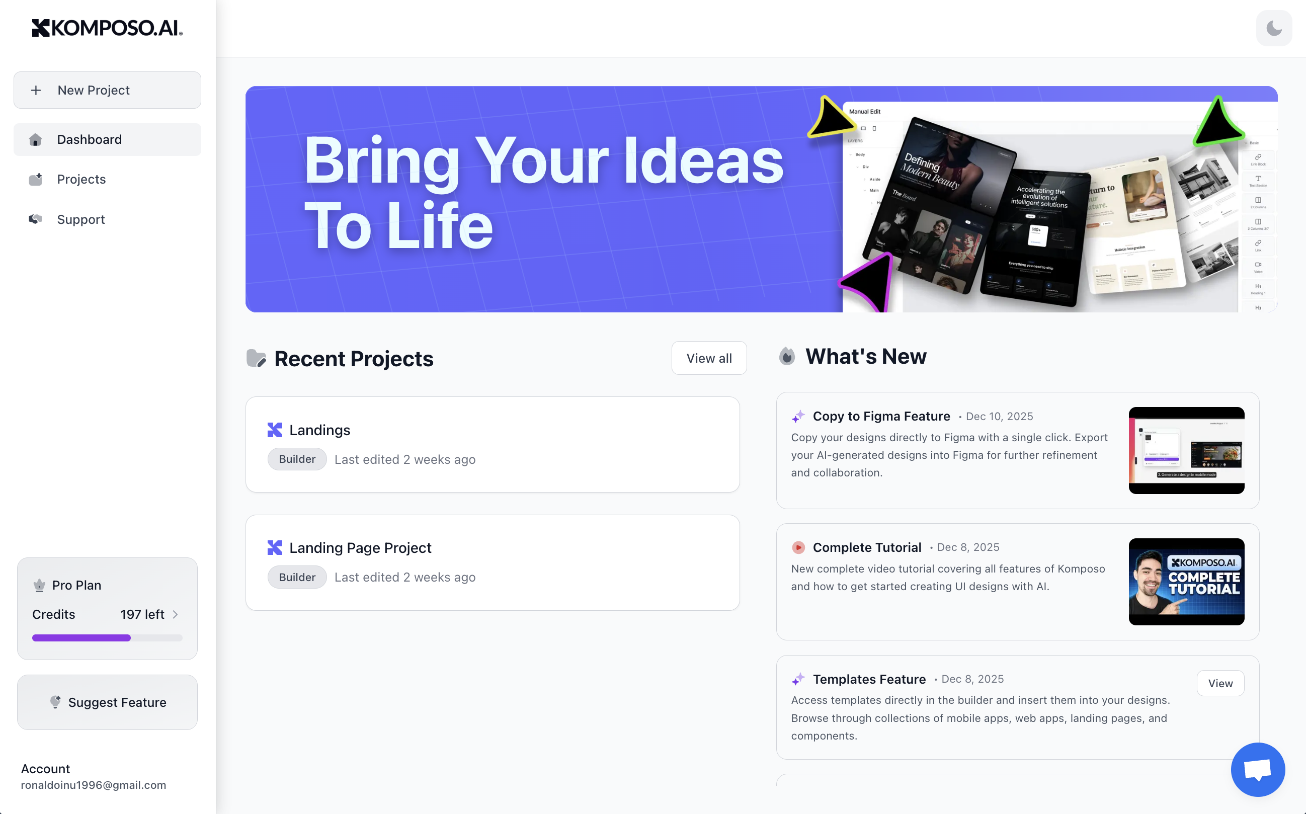 How to Create Beautiful Mobile App Designs with AI in Minutes | Komposo ...